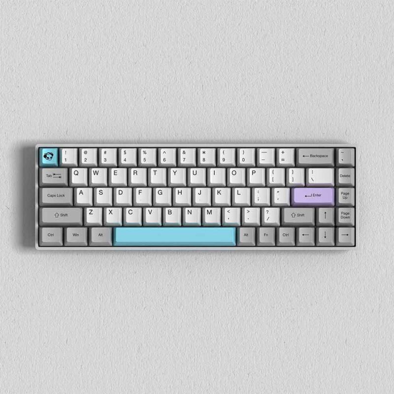 Bàn phím cơ Akko 3068 Silent - Bluetooth 5.0 - Led trắng (Gateron ...