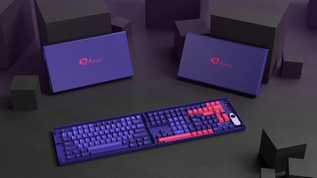 Akko Neon Keycaps