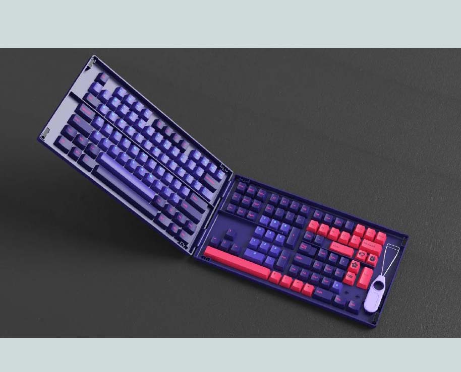 AKKO keycap set - NEON (PBT Double-Shot, Cherry profile, 157 nút ...