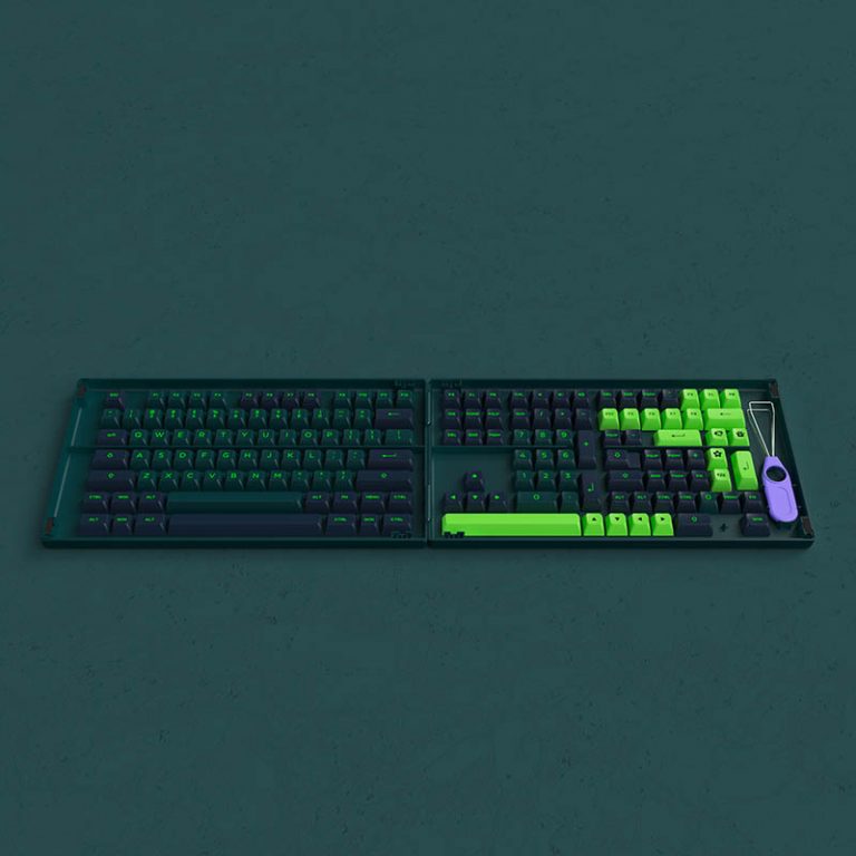 AKKO Keycap set – Wave Sonic (PBT Double-Shot/ASA profile/226 nút ...