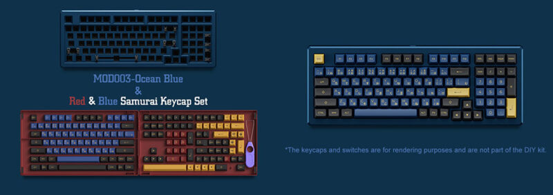 Kit bàn phím cơ AKKO Designer Studio - MOD003 (Hotswap 5 pin / RGB ...