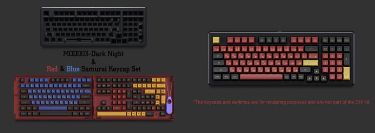 Kit bàn phím cơ AKKO Designer Studio - MOD003 (Hotswap 5 pin / RGB ...