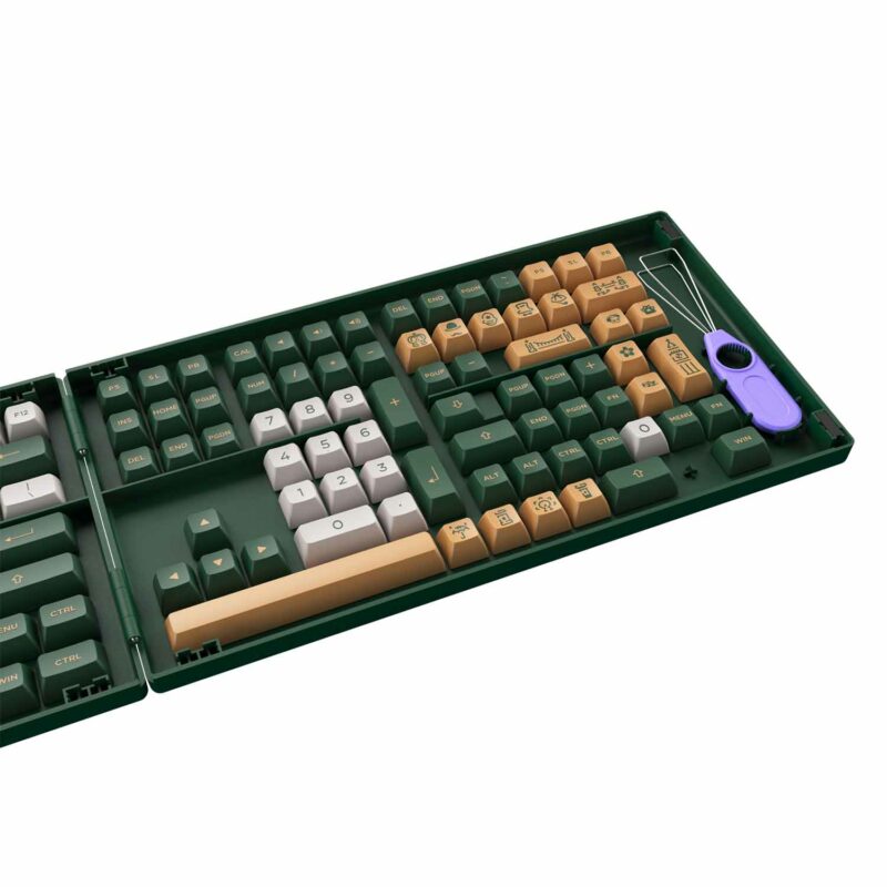 AKKO Keycap set – World Tour London (PBT Double-Shot/ASA profile/198 ...