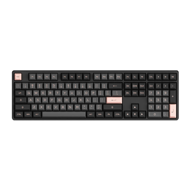 Bàn phím cơ AKKO 5108S Black Pink (Hotswap / RGB / Foam tiêu âm / AKKO ...