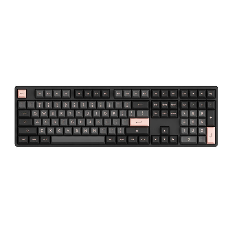 Bàn phím cơ AKKO 5108S Black Pink (Hotswap / RGB / Foam tiêu âm / AKKO ...
