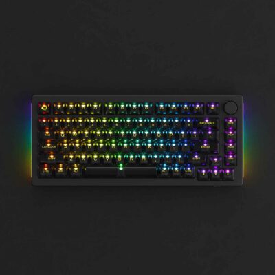 AKKO Clear Keycaps Set v2 - Black (PC / ASA profile / 155 nút) - AKKO Gear