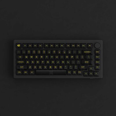 AKKO Clear Keycaps Set v2 - Black (PC / ASA profile / 155 nút) - AKKO Gear