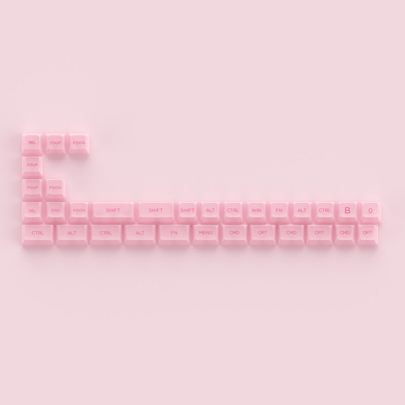 AKKO Keycap set - Pink (PC / ASA-Clear profile / 155 nút) - AKKO Gear