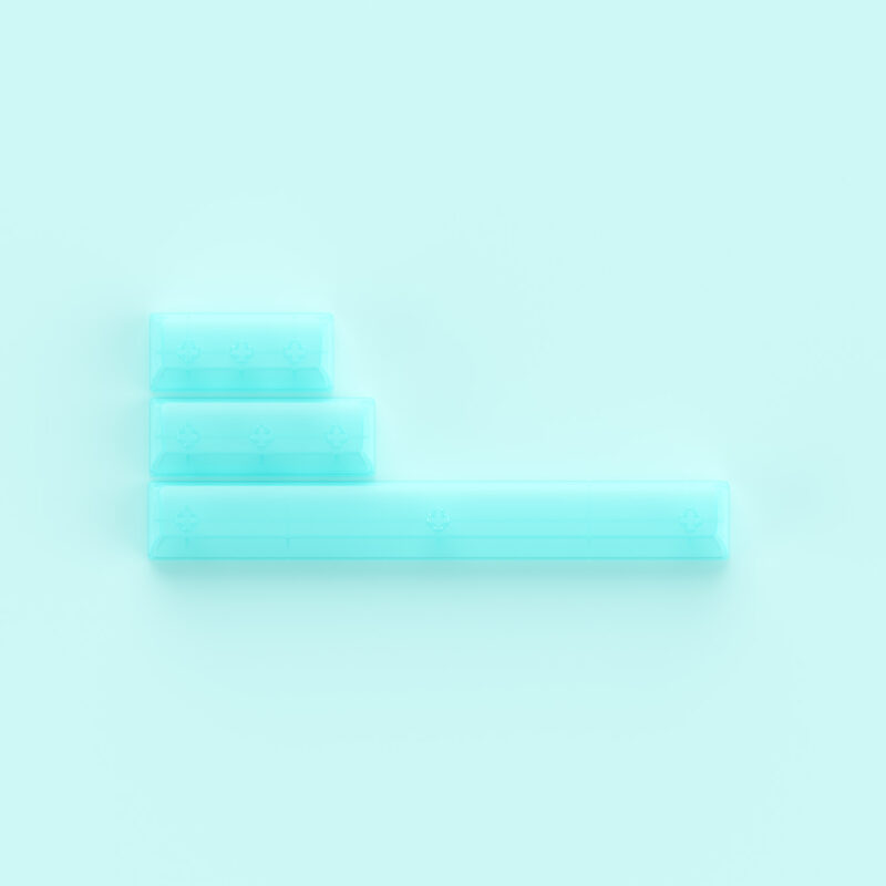 AKKO Keycap set - Tiffany Blue (PC / ASA-Clear profile / 155 nút ...