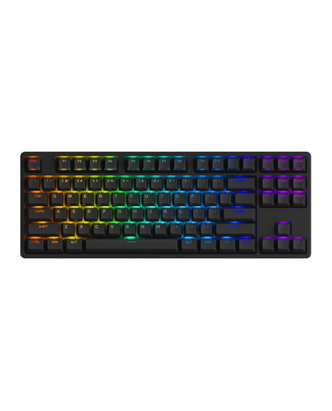 Bàn phím AKKO 5087 RGB ASA - Black (Foam tiêu âm / Hotswap / AKKO CS ...
