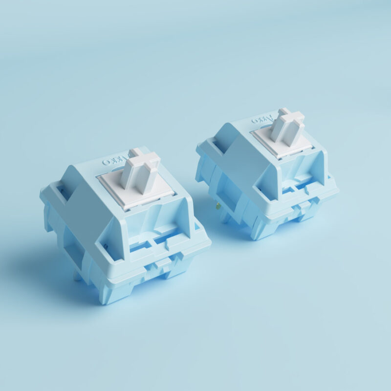 AKKO CS switch – Snow Blue Grey (45 switch / 5 pin) - AKKO Gear