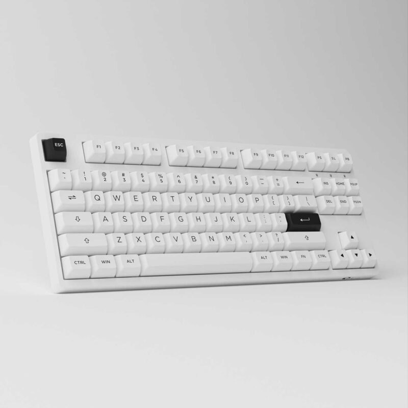 Bàn phím cơ AKKO 3087 RF Black on White (Dual-mode / AKKO sw v3) - AKKO ...