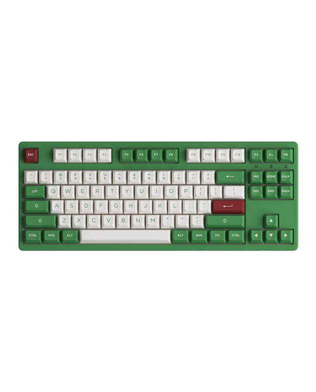 Bàn phím cơ AKKO 3087 RF Matcha Red Bean (Dual-mode Wireless / AKKO sw ...