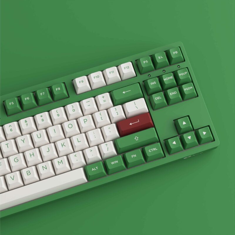 Bàn phím cơ AKKO 3087 RF Matcha Red Bean (Dual-mode Wireless / AKKO sw ...