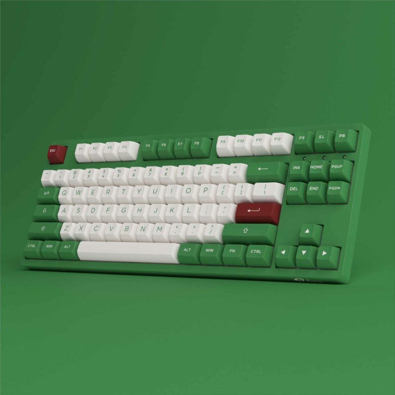 Bàn phím cơ AKKO 3087 RF Matcha Red Bean (Dual-mode Wireless / AKKO sw ...