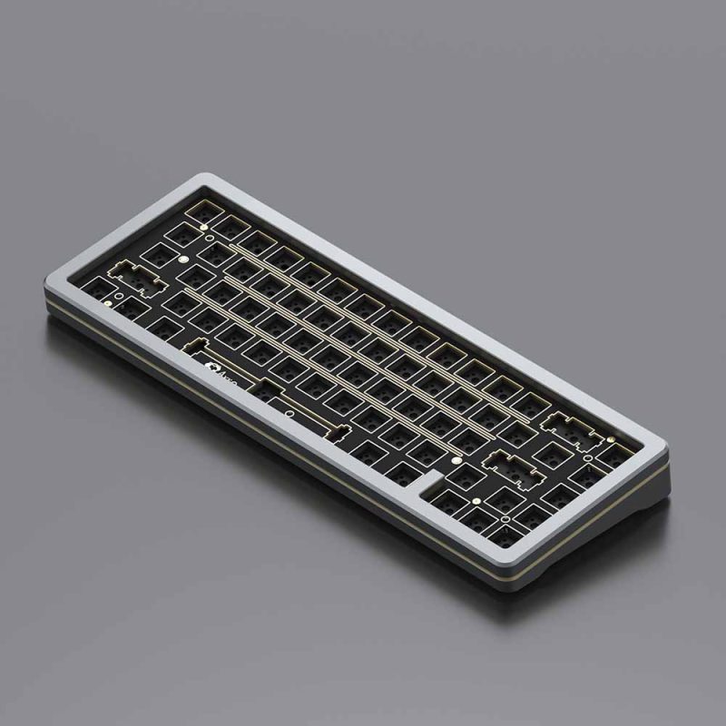 KIT bàn phím AKKO SPR67 - Gray (Full nhôm / Spring mount / Flex-cut ...