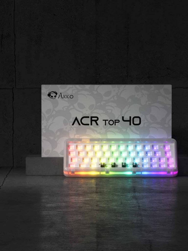 KIT bàn phím AKKO ACR TOP 40 (Hotswap / RGB / Top-mount / South-Facing ...