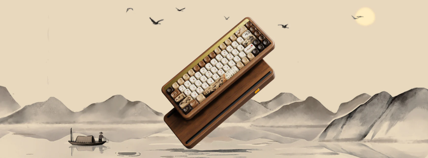 Bàn phím cơ AKKO MU01 Mountain Seclusion (Hotswap,RGB / Multi-Modes ...