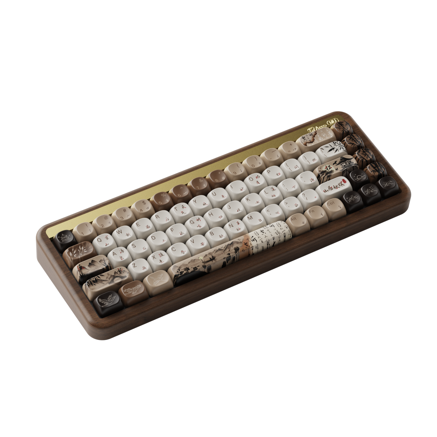 Bàn phím cơ AKKO MU01 Mountain Seclusion (Hotswap,RGB / Multi-Modes ...