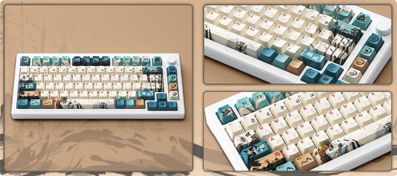 Bàn phím cơ AKKO MOD 007B HE PC Joy of Life (Hotswap,RGB / USB Type C ...