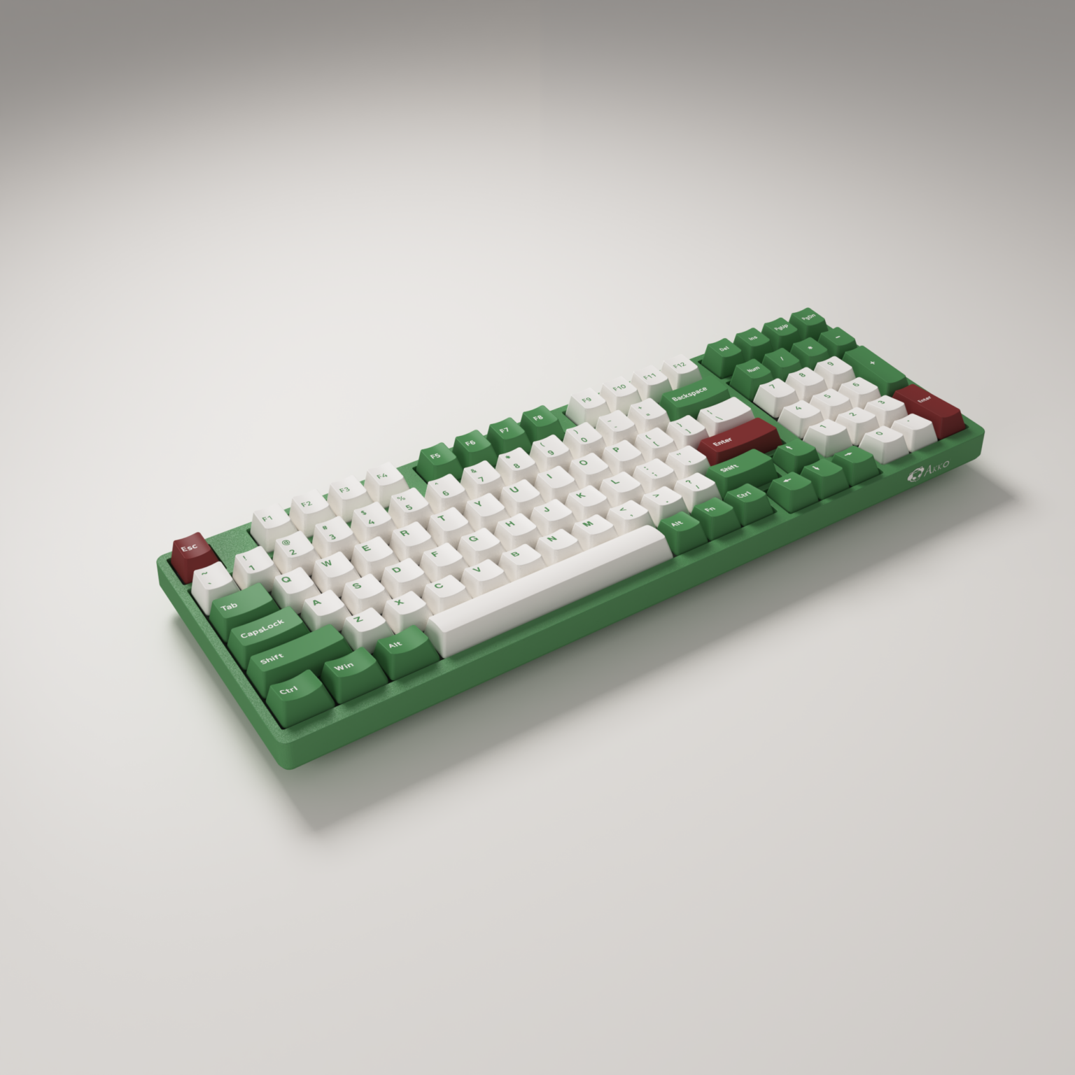 Bàn Phím cơ Akko 3098S Matcha Red Bean (PBT Double Shot/Rainbow LED ...