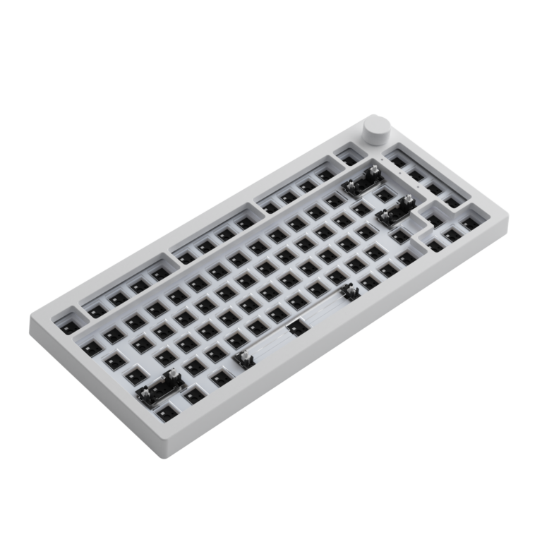 KIT bàn phím cơ Akko 5075B VIA White - AKKO Gear