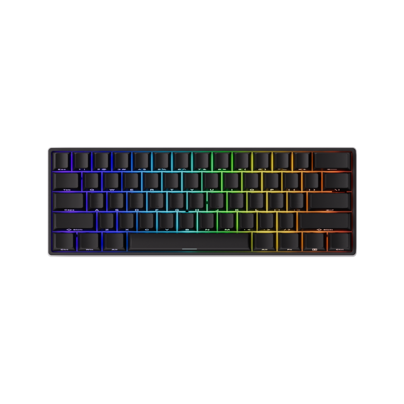 Bàn phím cơ MonsGeek FUN60 Pro SP Black Akko Glare Magnetic Switches ...