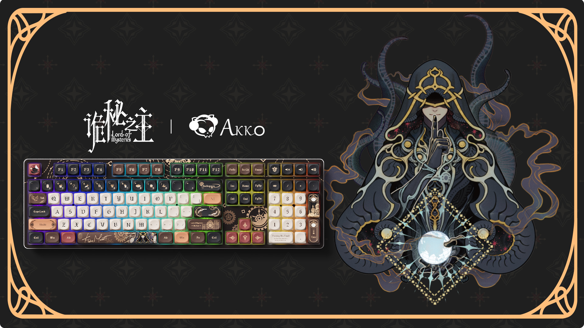 Bàn Phím AKKO 5108B Plus Lord of Mysteries (RGB / Hotswap / Piano Pro ...