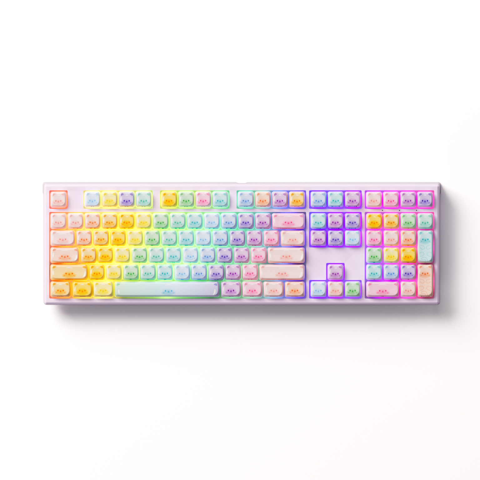 Bàn phím MonsGeek MG108B Colorful Cats Akko Piano Pro (RGB / Hotswap ...