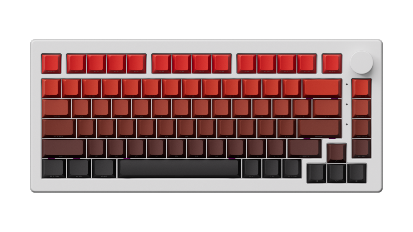 Bàn phím cơ AKKO 5075 V3 White&Pink Gradient - AKKO Gear